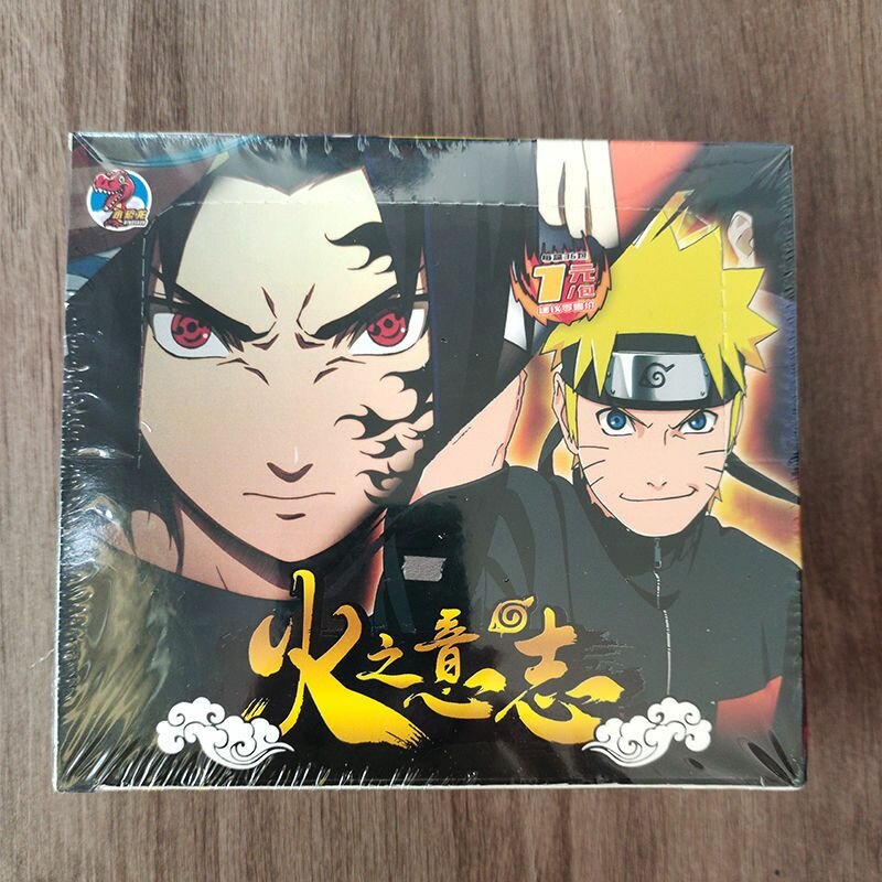 Коллекционные карточки Naruto бокс (36паков - 180 карт)