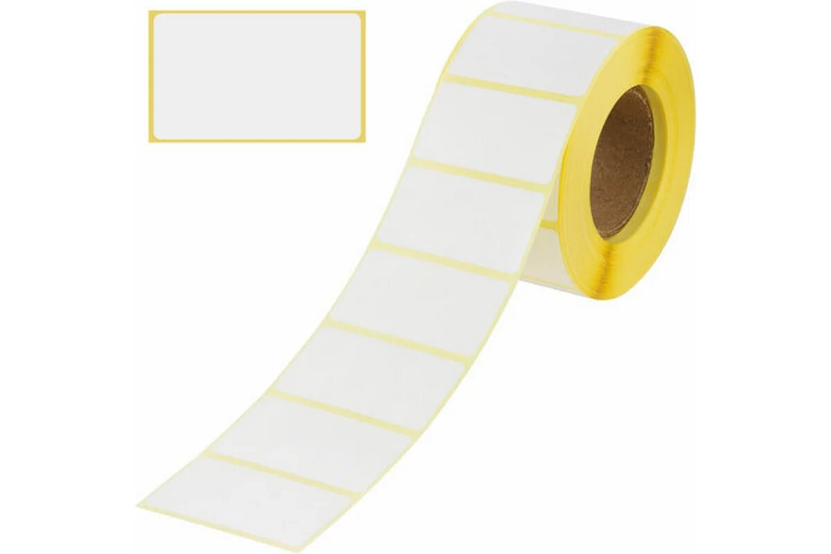 Офисмаг Этикетка Термотоп 40×30 мм, 1000 шт в ролике, светостойкость до 12 мес