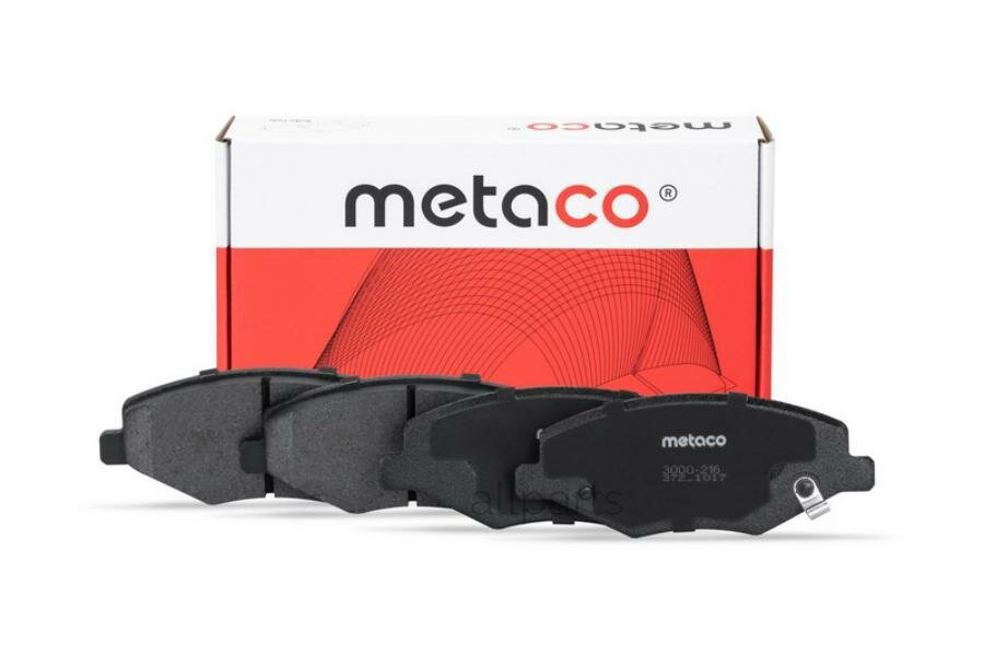 METACO 3000-216 Колодки тормозные передние к-кт CHERY AMULET (A15) (2006>)