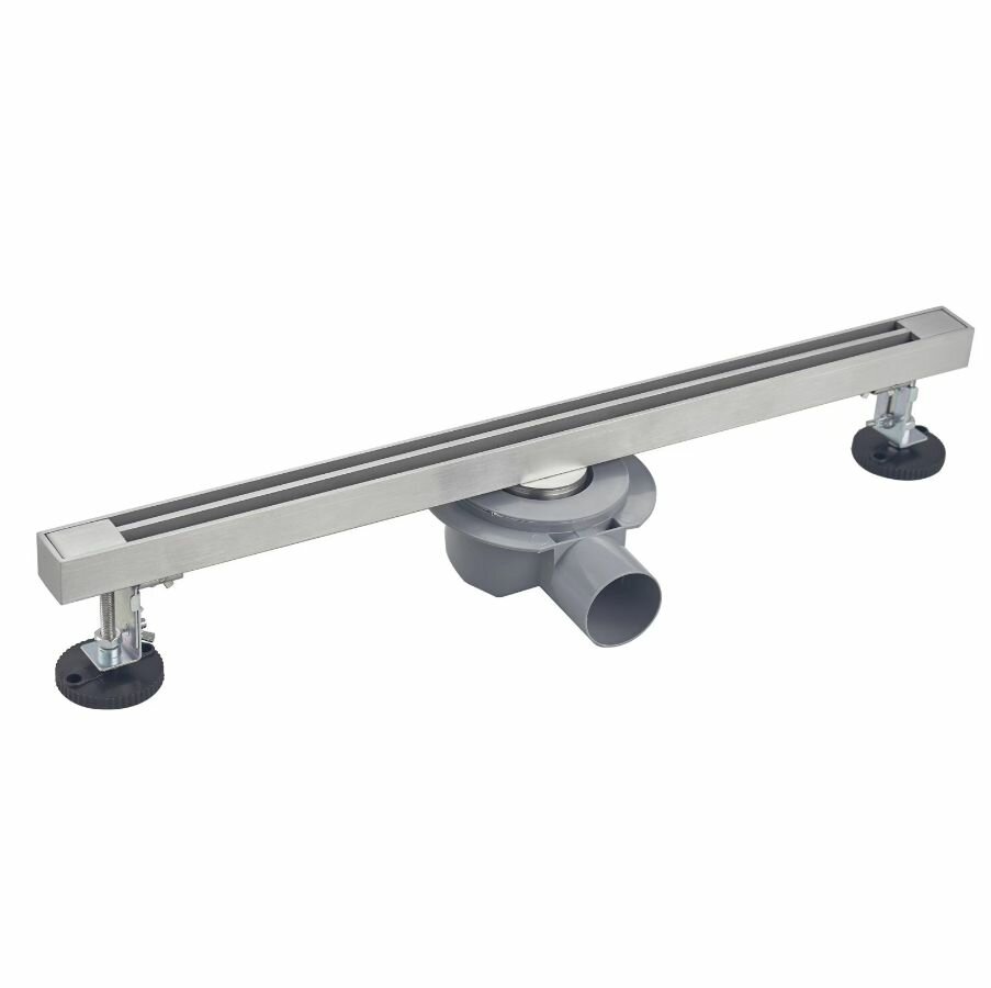 Душевой трап 90 см Wonzon&Woghand WW-65409T-BR, Брашированный никель