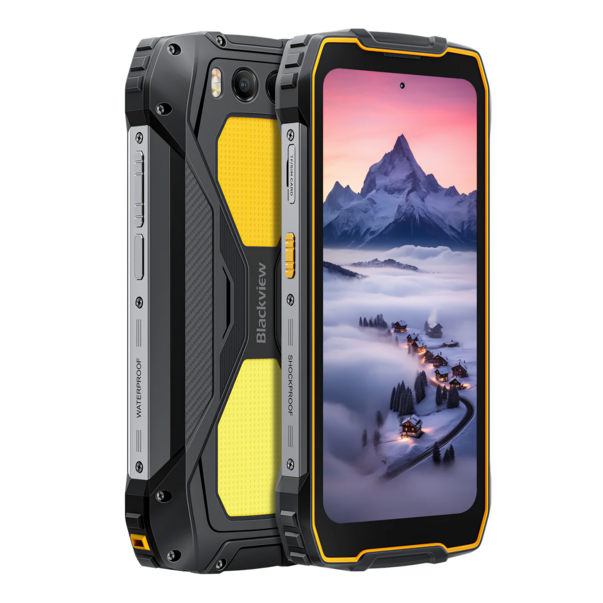 Смартфон Blackview BV7300, 6+12/256Gb, Dual Nano Sim Yellow (Желтый), 15 000 мАч