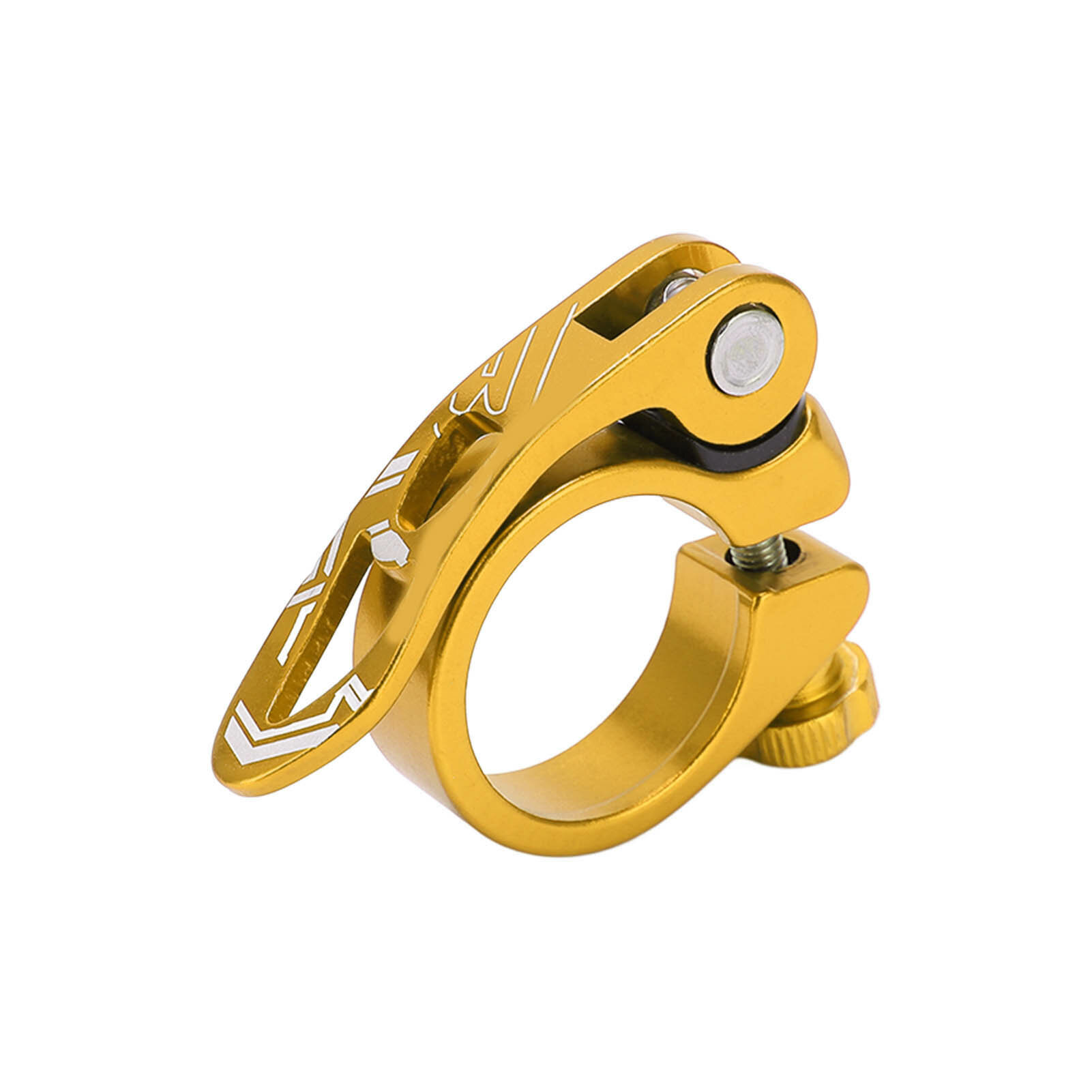 BOLANY Зажим Для Подседельного Штыря Mountain Road Быстроразъемный 31,8 мм Золотой