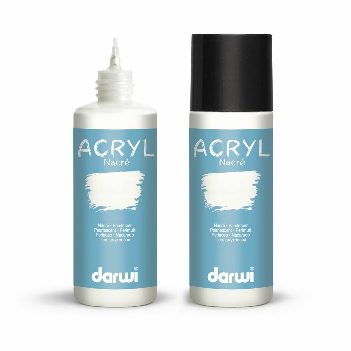 Акриловая краска Darwi "Nacre", для декоративных работ, перламутровая, цвет 085, 80 мл, DA0210080
