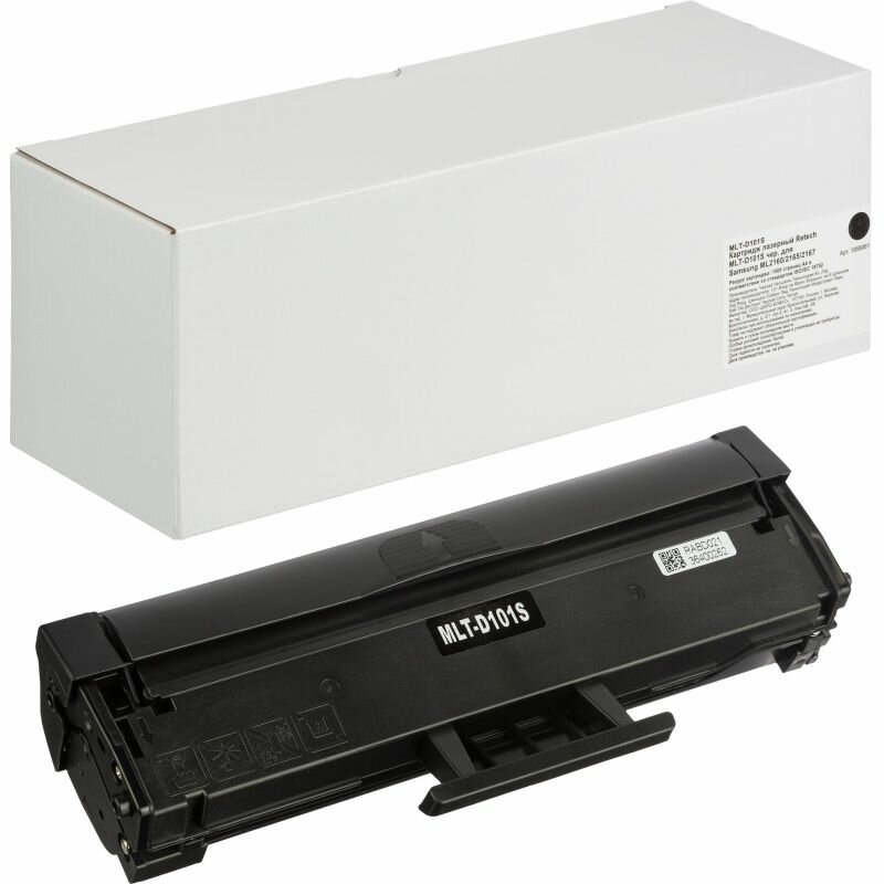 Лазерный картридж Retech черный, MLT-D101S, для Samsung 2160/2165/2167 (MLT-D101S)