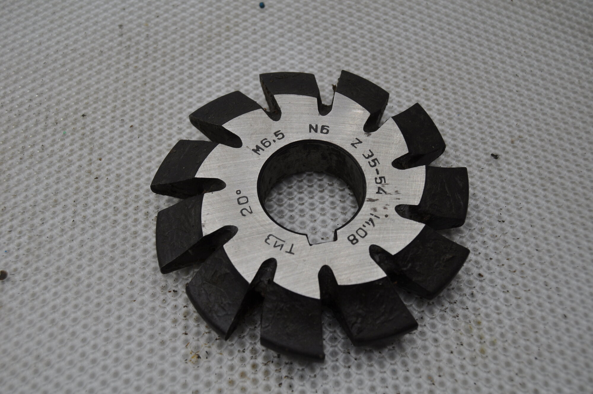 Фреза модульная М6,5 №6 (Р6М5) z 11