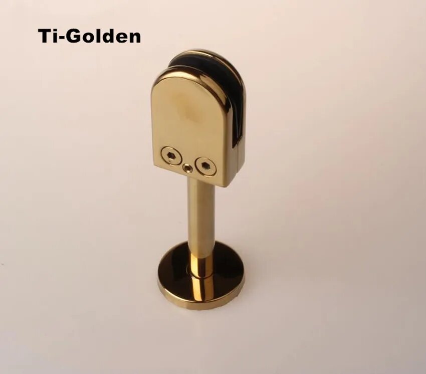 Кронштейн-зажим для стеклянных перегородок из нержавеющей стали без сверления, напольный фиксатор DG5030-1 для дома и офиса