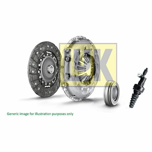 Комплект сцепления Luk 620344521 для Fiat 500L, GRANDE PUNTO 199, Linea, Punto