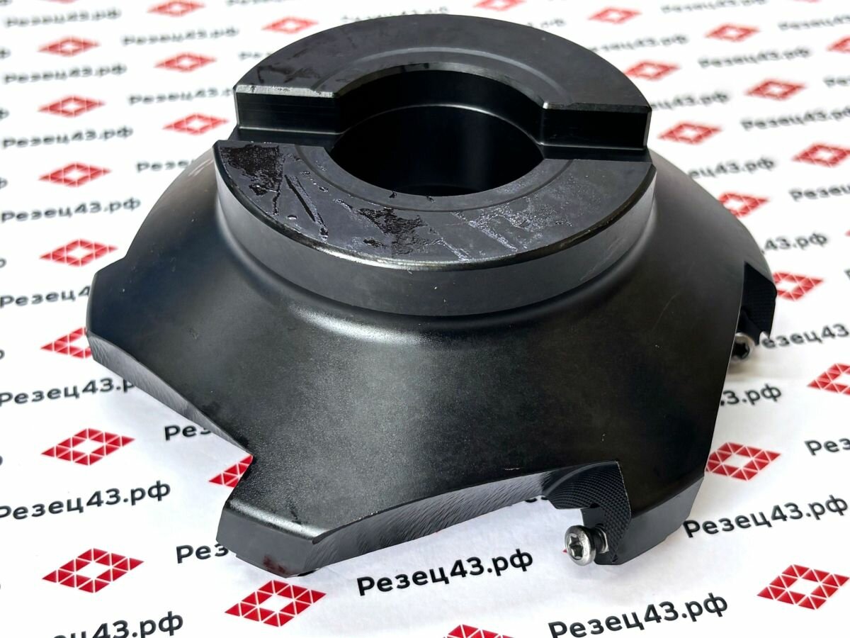 Торцевая насадная (корпусная) фреза KM12-125-40-6T HZSK тип КМ-12 (45 градусов) под сменные пластины