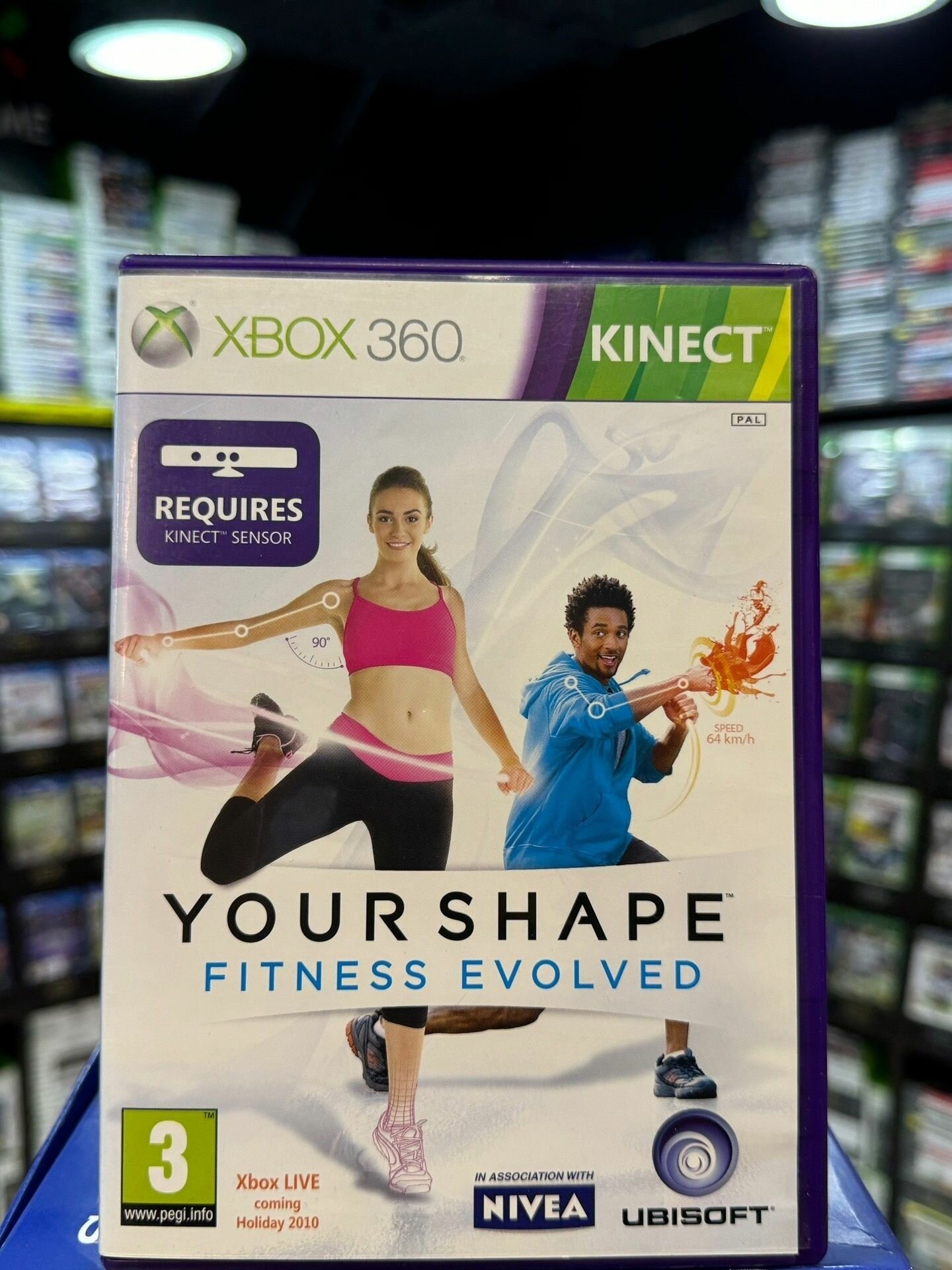 Игра Your Shape: Fitness Evolved (Xbox 360) (Box)