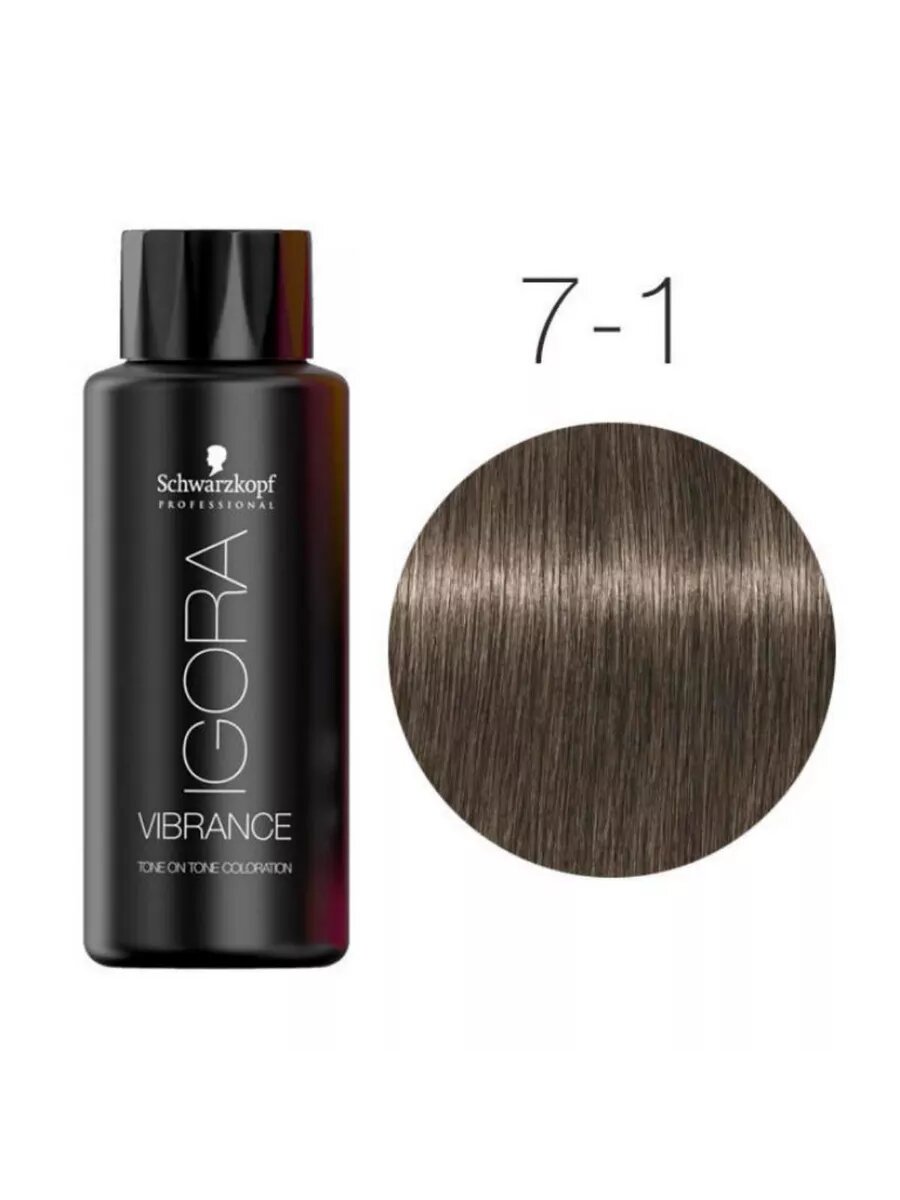 Schwarzkopf IGORA VIBRANCЕ 7-1 Краска для волос 60мл