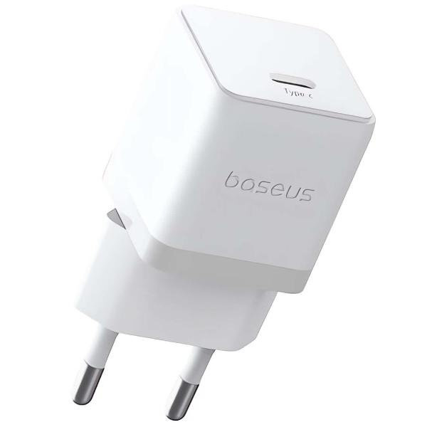 Сетевая зарядка Baseus Palm Fast Charger, Type-C 20W, QC3.0 PD белый