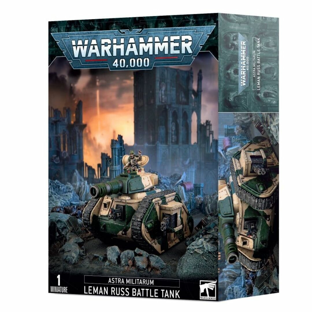 Warhammer 40000 миниатюры, LEMAN RUSS Battle Tank модель танка для настольной игры, сборки и покраски, идеальна для коллекции и тактических сражений