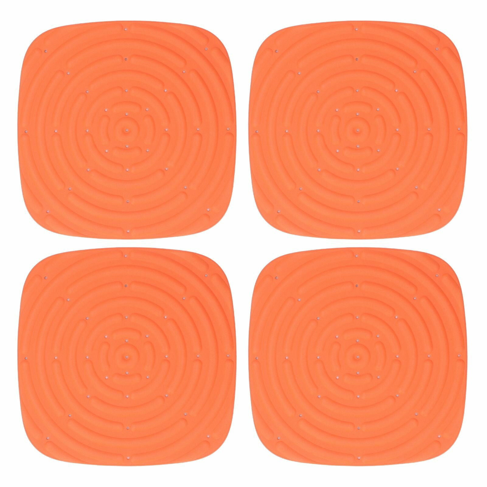 4-х предметные подушечки для куриных гнезд моющиеся оранжевого цвета для кур-несушек, подушечки для яиц, коврик для куриного гнезда, легко чистятся