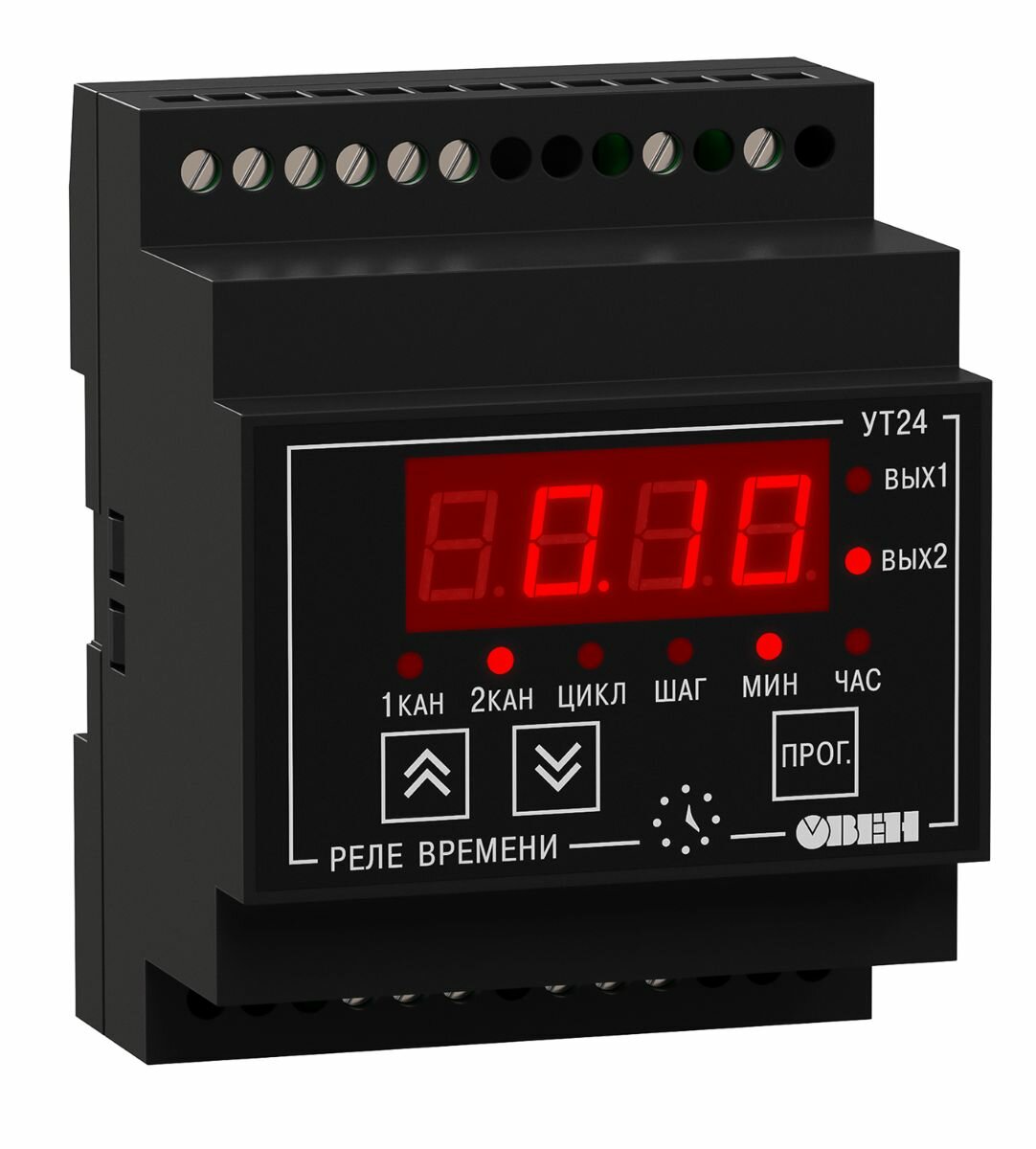 Реле времени двухканальное УТ24-Д. Р овен