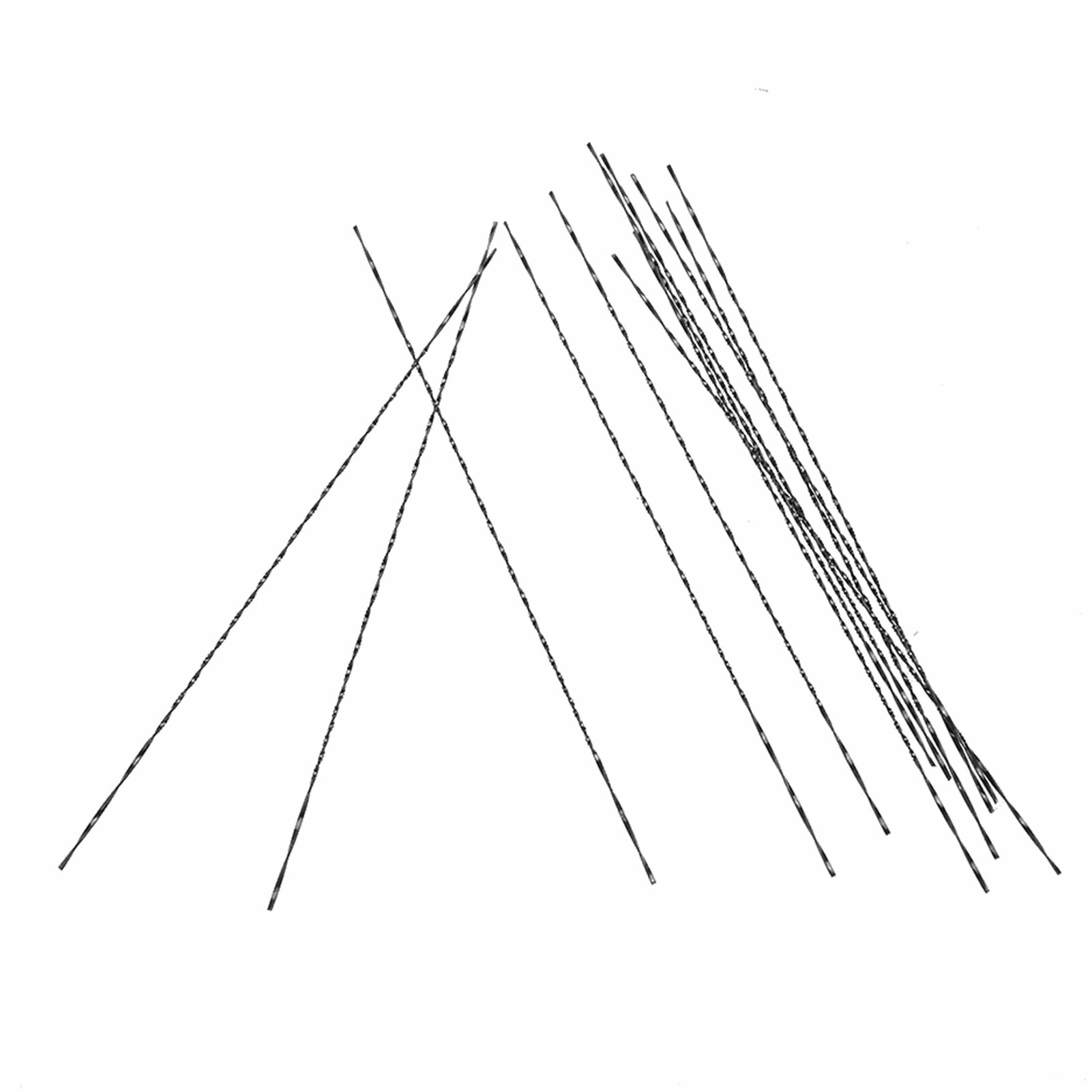 12 пильных полотен со спиральными зубьями для резки дерева, металла, пластика и резьбы (#6)