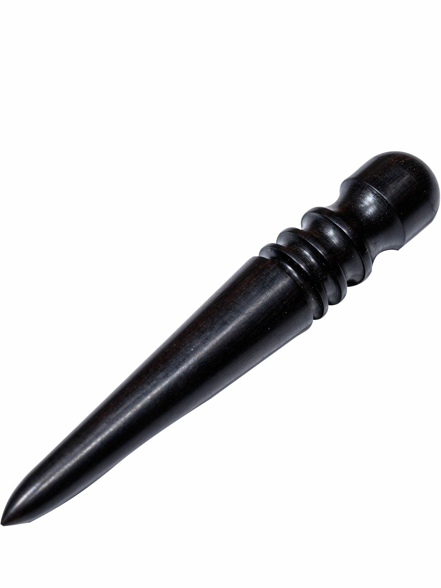 Сликер из эбенового дерева конусообразный для полировки уреза кожи