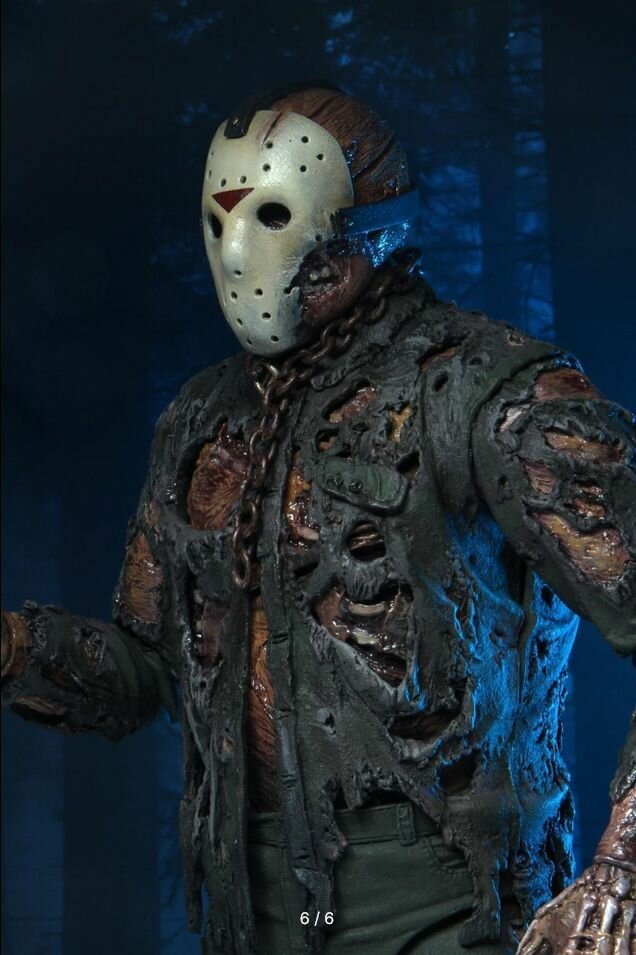 Фигурка Пятница 13-е Новая кровь, Джейсон Вурхиз / Friday The 13th part VII the new blood, Jason Voorhees (16см) оригинал