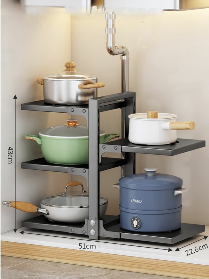 Подставка для сковород, 3+2 яруса