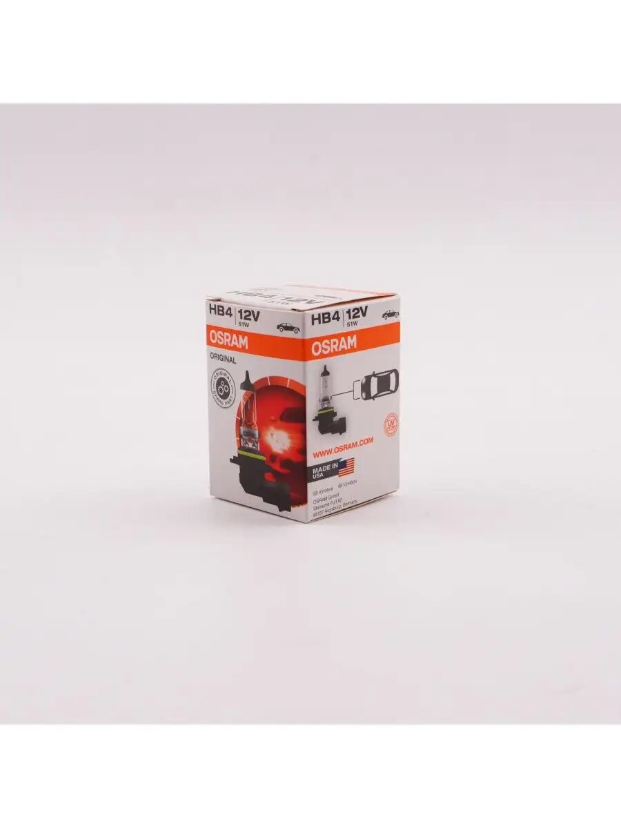 Галогенная лампа Osram HB4 12V 51W, 9006 Osram Orginal
