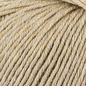 Merino Extrafine 170 /Мерино Экстрафайн 170/ пряжа Schachenmayr, MEZ, 9807551 (00006, beige meliert (бежевый меланж), бежевый)