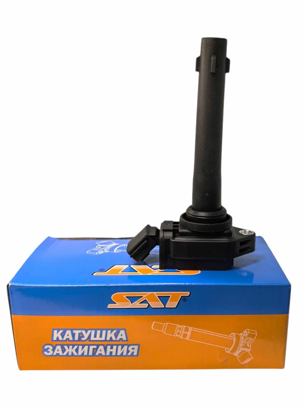 Катушка зажигания Москвич 3/Джак Джей Си4/Джей7 (Moskvich 3/JAC JS4/J7) SAT 1026090GH500 1026090-GG020