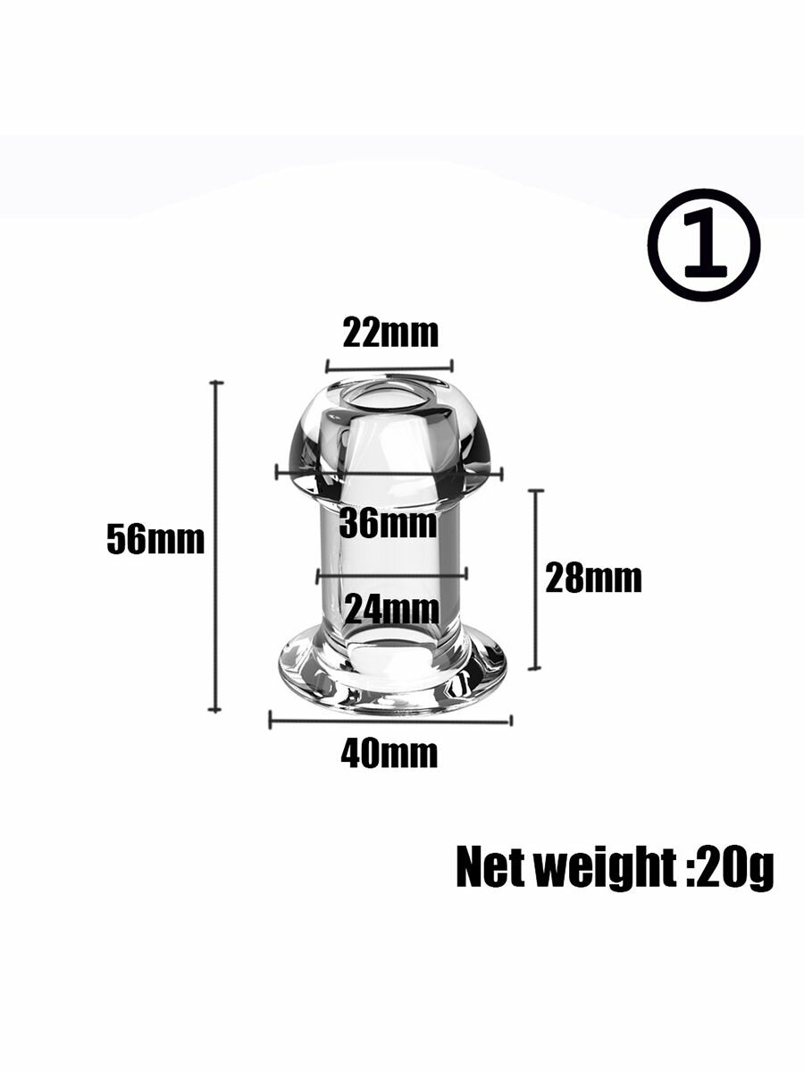 Анальная пробка, анальный расширитель, 36 мм
