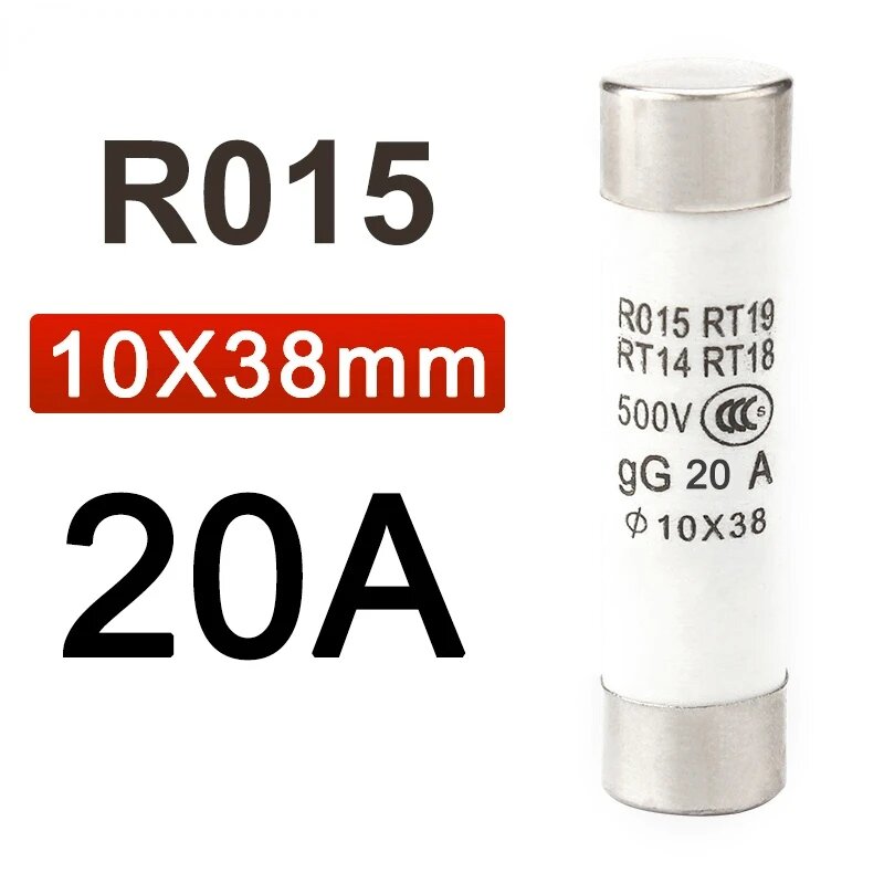 Быстросохнущий керамический предохранитель RO15 20A
