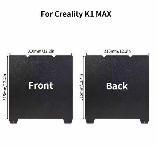 Эпоксидная слякоть 235x235m 315x310мм, высококачественная платформа для печати 3D принтера с 3d принтера, применима к Creality K1 Max_Ender-3 /Plus
