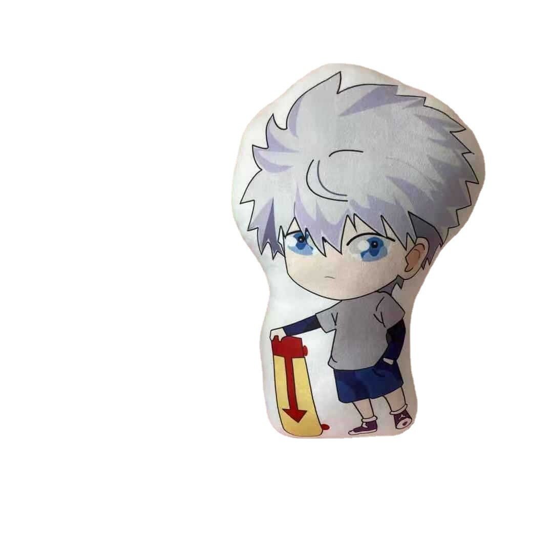 Плюшевая кукла Киллуа Золдик из Hunter x Hunter, милый плюшевый игрушка, мягкое животное, набитая плюшевая игрушка.