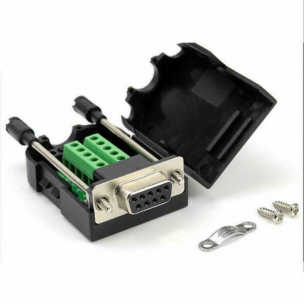 OZ-URJSH-9-контактный разъем DB-9 D-SUB последовательный адаптер для коммутационной платы с перерабатываемой оболочкой из ПВХ