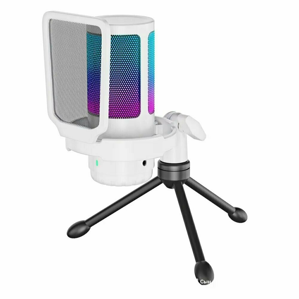 Микрофон универсальный A6V, белый