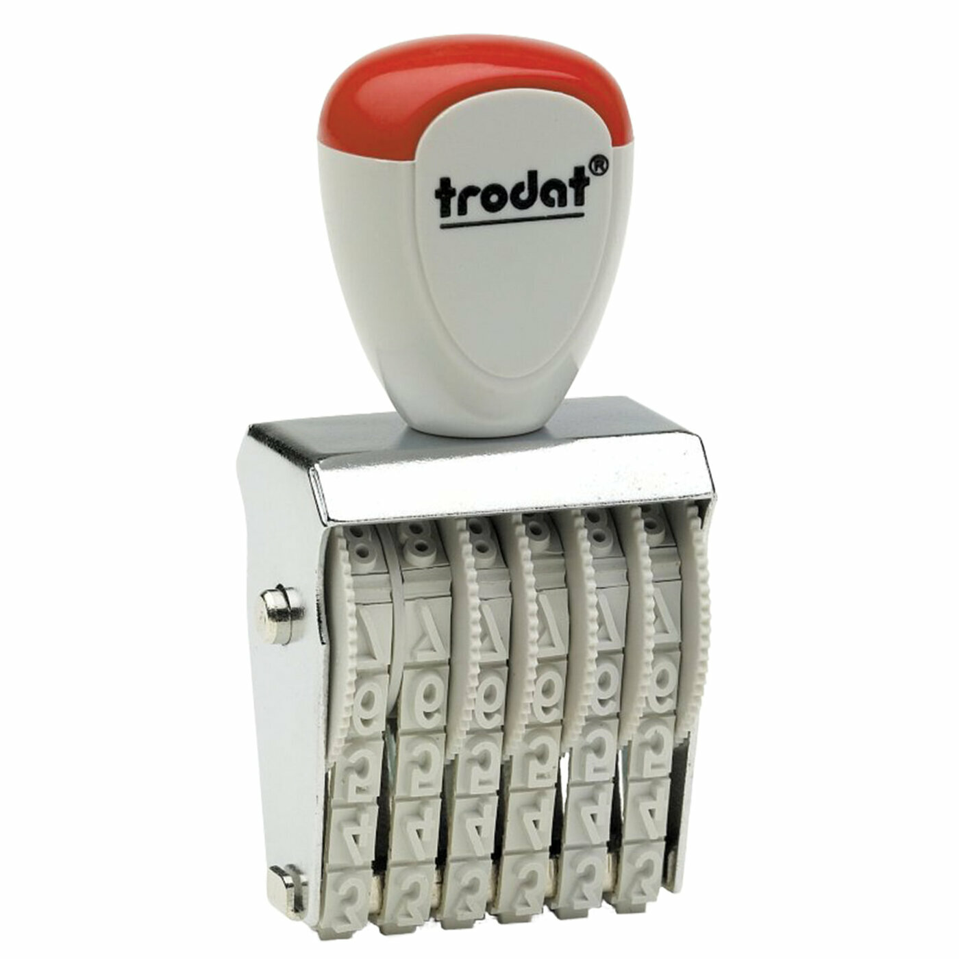 Нумератор Trodat ручной, ленточный, 6 разрядов, оттиск 27х4 мм (54886)