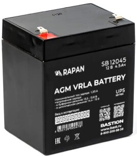 Аккумуляторная батарея Бастион RAPAN SB 12045 (9162)