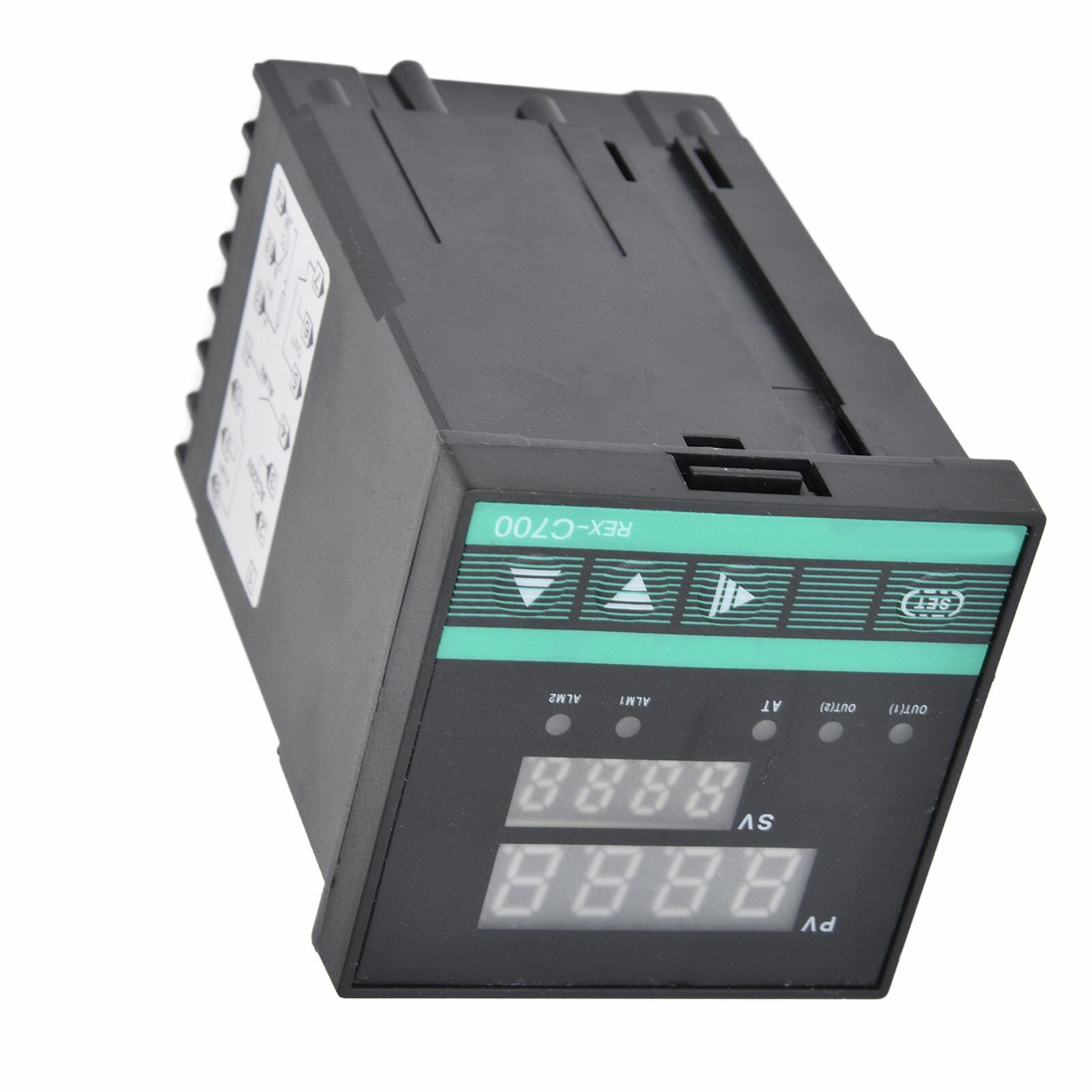 ПИД-регулятор температуры. Интеллектуальный цифровой термостат типа K REX C700FK02 MxAN, 220 В переменного тока.