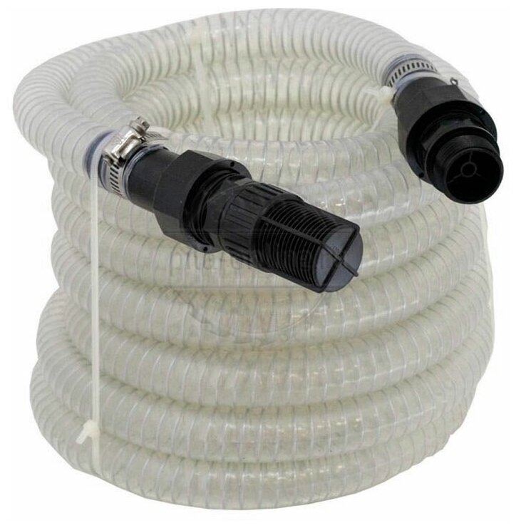 Шланг армированный Калибр AS800 3/4. 8 м, обр. клапан