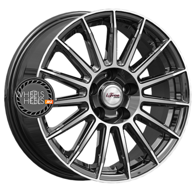 Диск автомобильный литой iFree Азур (КС1052) 16x6.5 5x110 et40 dia63.35 Блэк Джек