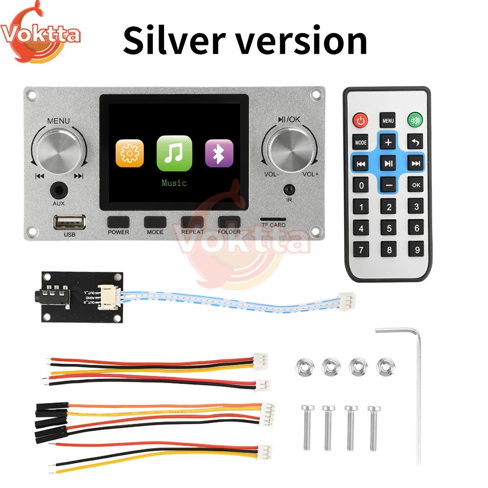 Цифровой аудиоплеер Lossless Audio Decoding Board Module silver