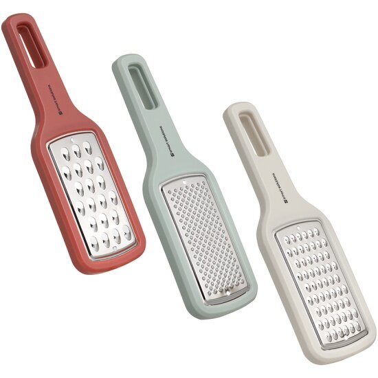 Набор терок Smart Solutions Lear 3 шт, 16х8 см, полистирол/сталь, пастель (SS0000262)