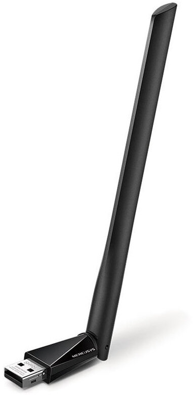 Wi-Fi адаптер Mercusys MU6H, черный