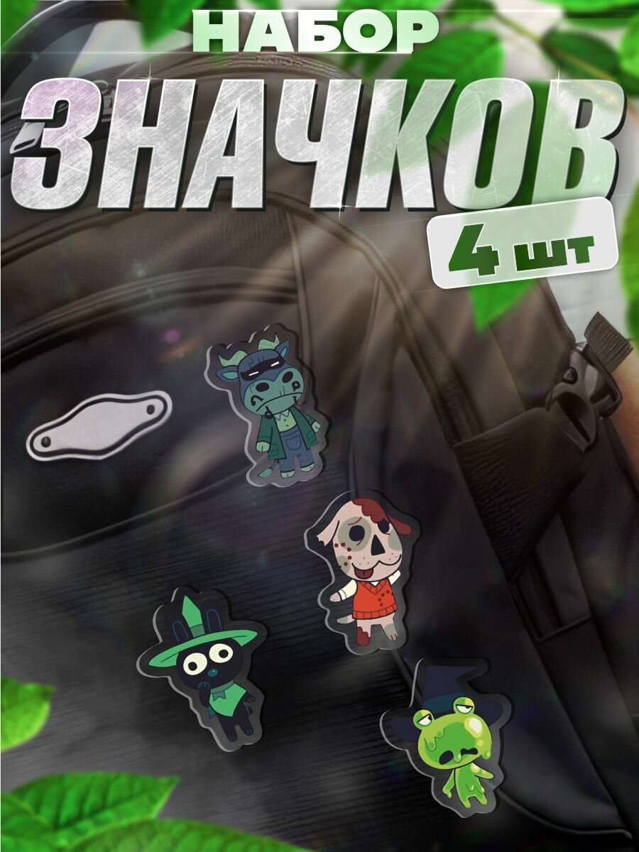 Значки на рюкзак Inscryption инскриптион игра акрил, набор, на булавке, коллекционные