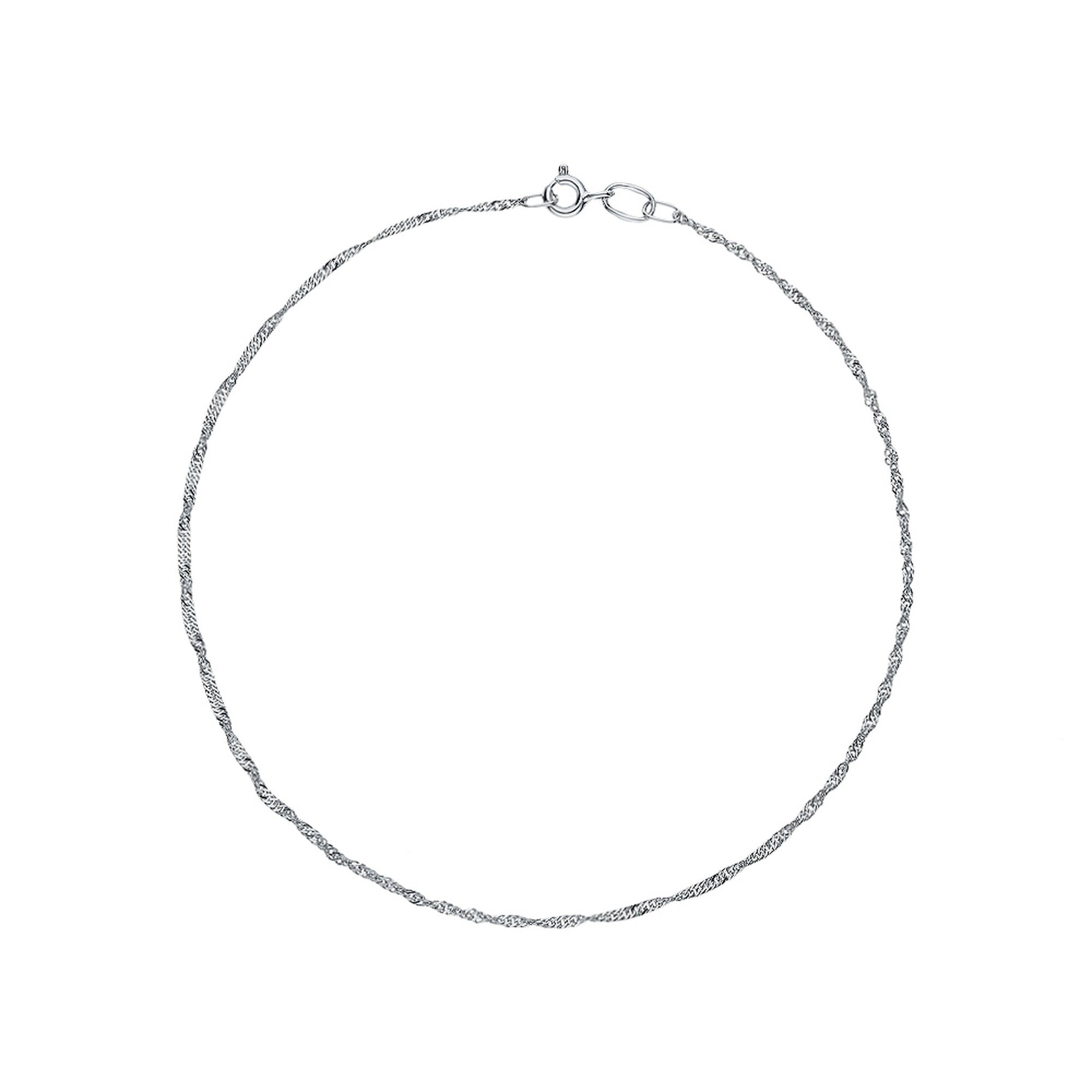 Браслет, белое золото, 585 проба