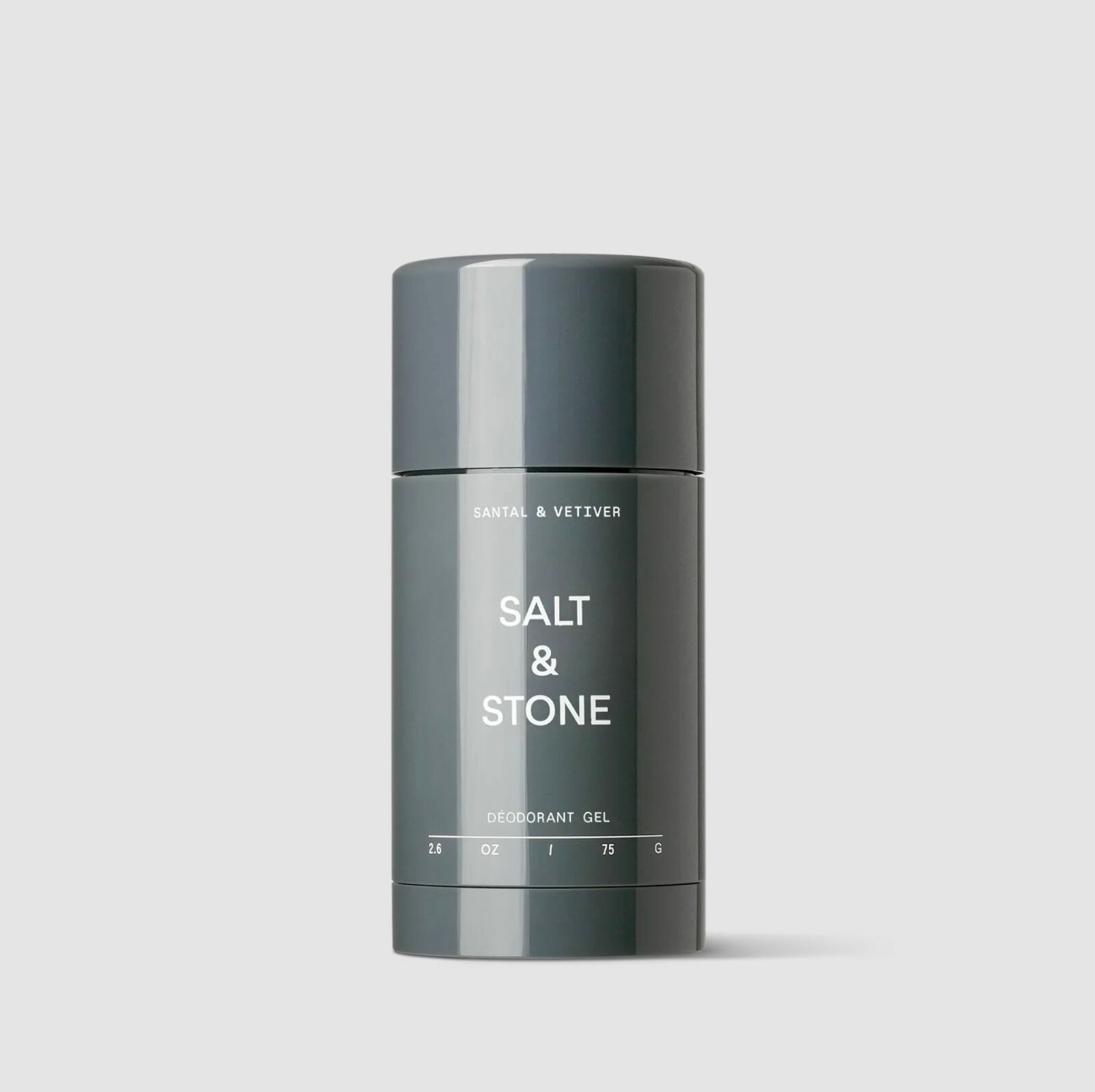 SALT & STONE Гелевый дезодорант Deodorant Gel (Santal & Vetiver) 75 г