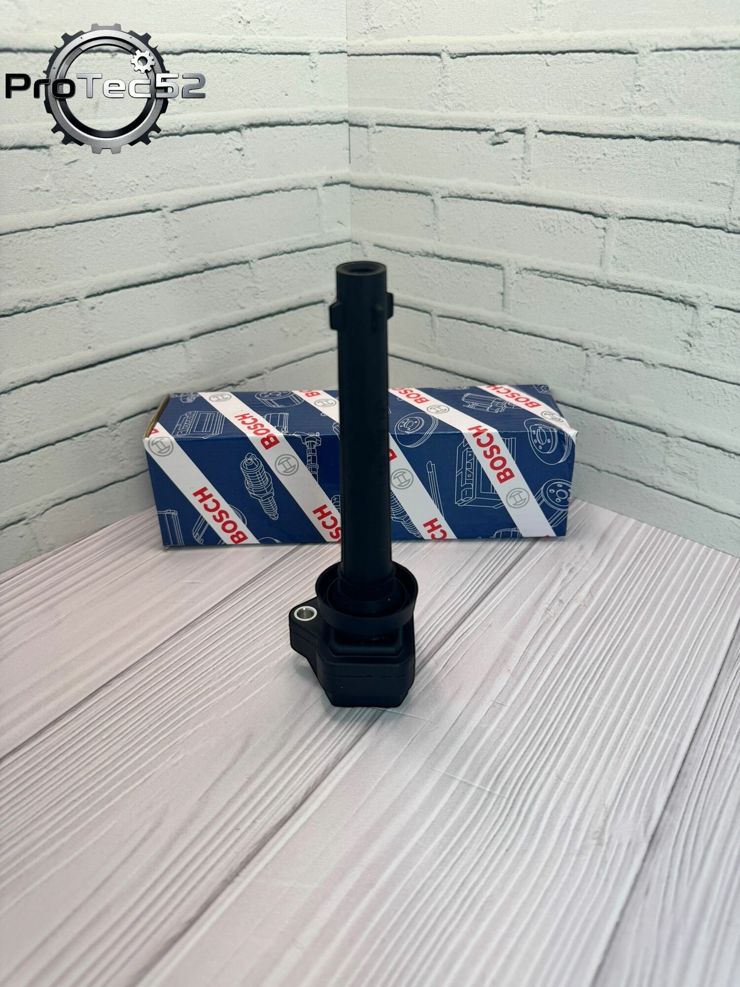 Катушка зажигания на ГАЗ-3302, УАЗ ЕВРО-3 на свечу BOSCH, 1 шт.