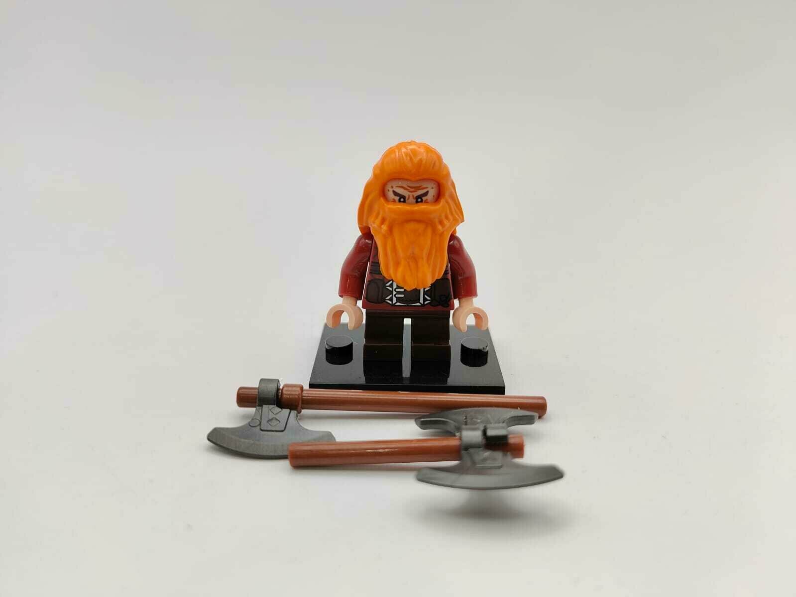 Минифигурка "Глоин", фигурка персонажа из вселенной «Хоббит», совместима с конструкторами Lego