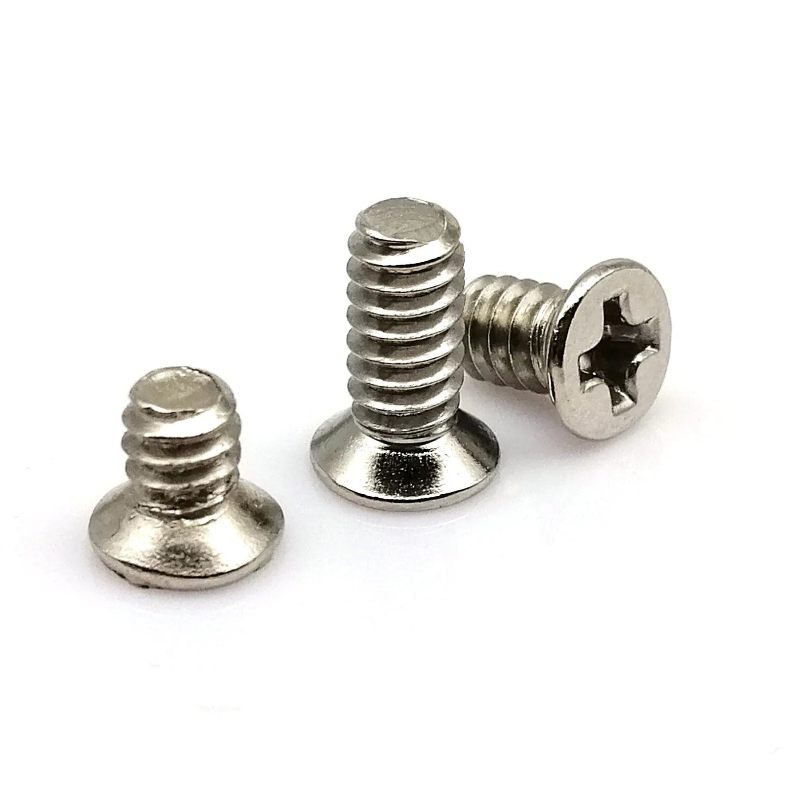 Крепеж для жестких дисков HZYUEGOU, 25 шт. 6-32x6mm, silver