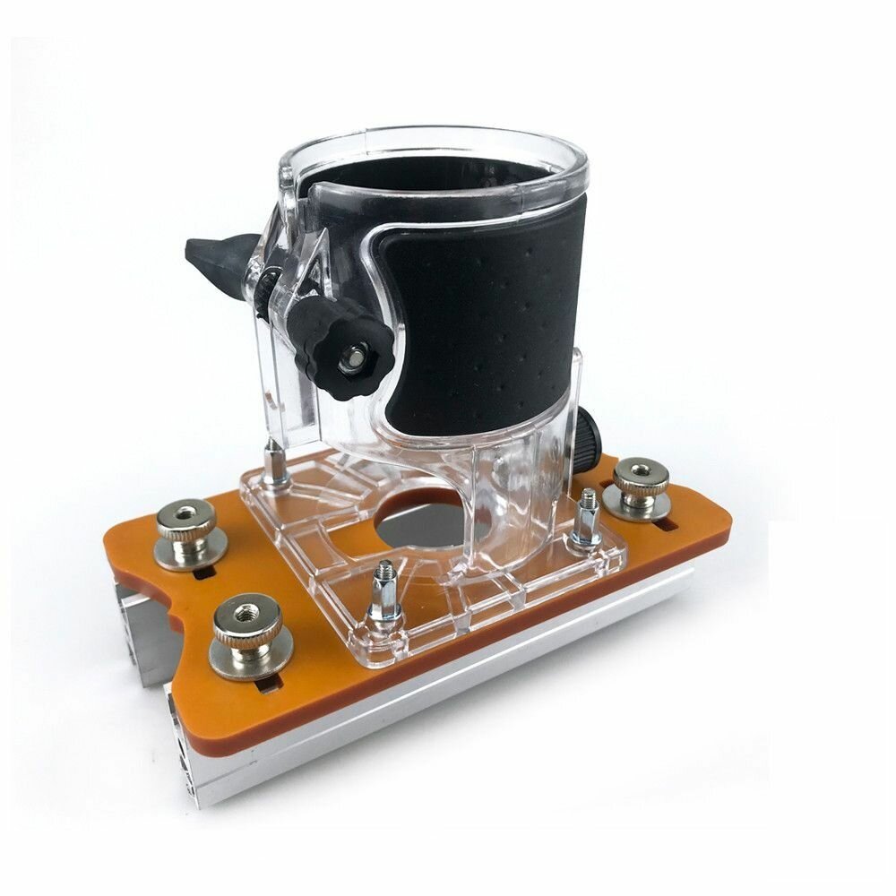 Шаблон для фрезерования по дереву, База для кромочного фрезера с основанием