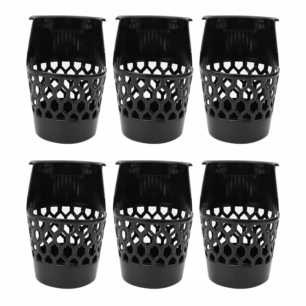 6 шт. прочная пластиковая корзина для шаров для снукера 20 см, аксессуары для бильярдного стола, практичный карман для хранения бильярдных шаров для домашних развлечений