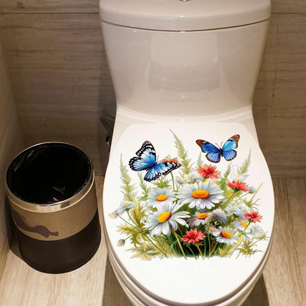 Наклейки на стену Наклейка на сиденье унитаза Гостиная спальня декор своими руками