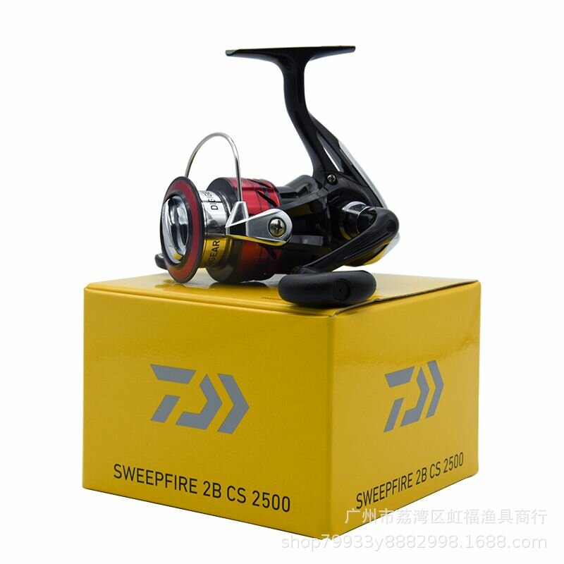 Универсальная безынерционная катушка Daiwa Sweepfire 2B CS для морской рыбалки, спиннинга и рокфишинга 5000