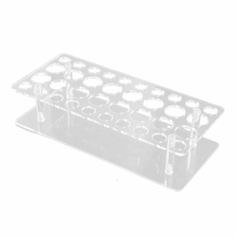 Прозрачная подставка для духов с 36 ячейками, органайзер для хранения флаконов и декора